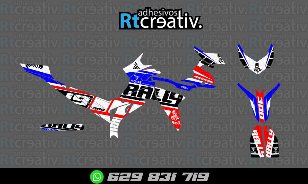 175€ - Voge 300 Rally | Diseño Rt001